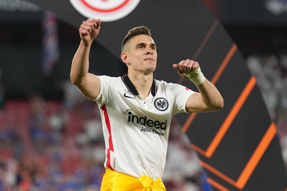 Santos Borré se coronó campeón de la Europa League con Eintracht ...