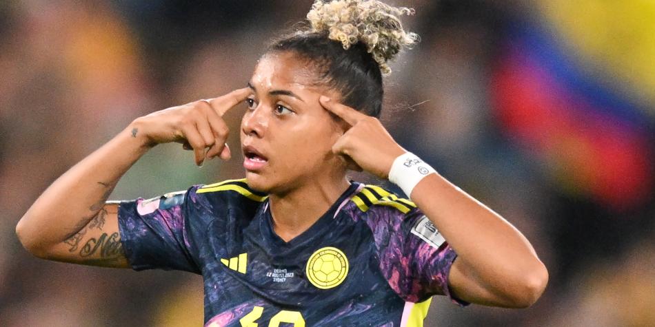 Jorelyn Carabalí que fue presentada por un equipo de la Premier League