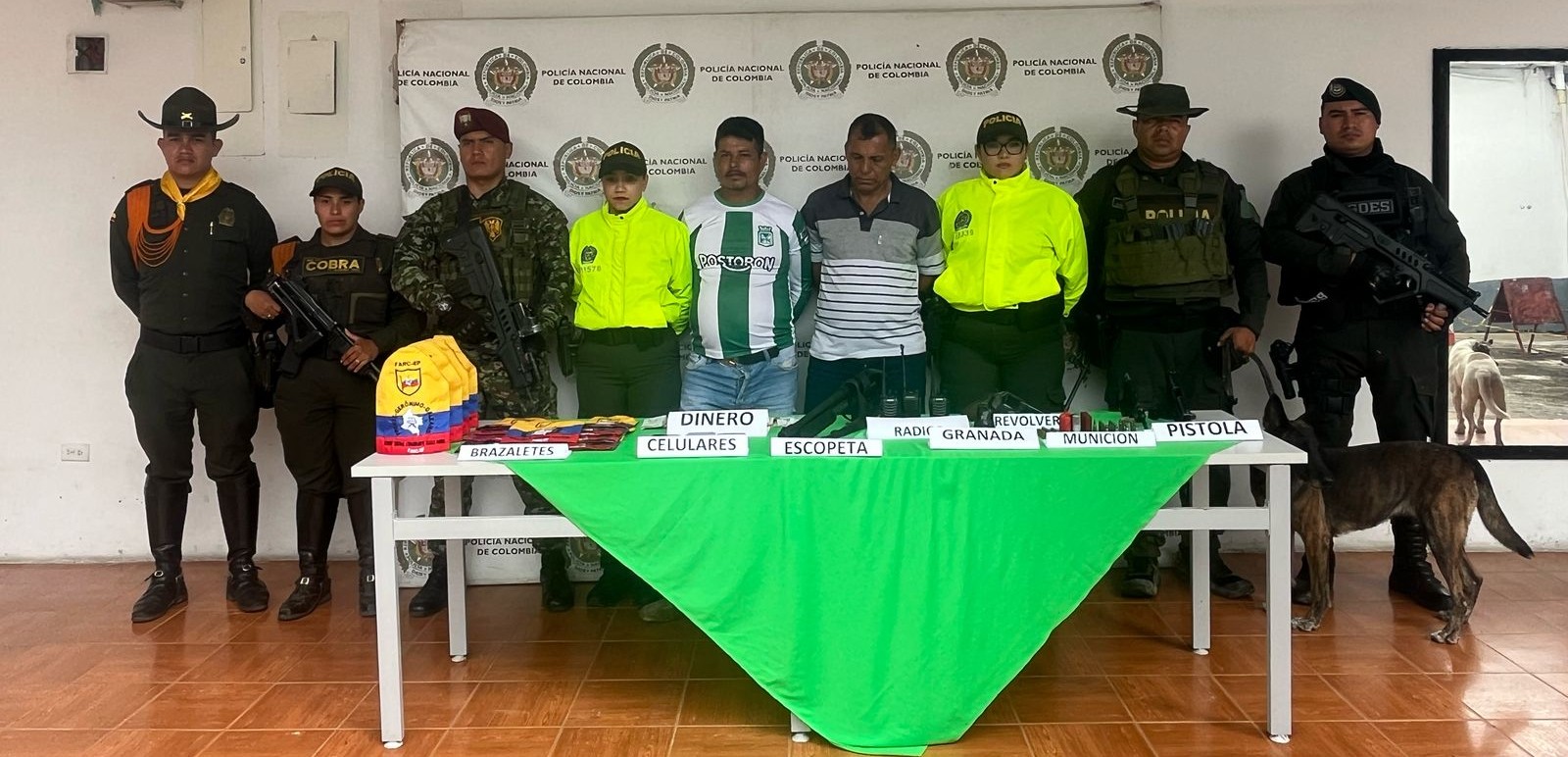 Capturados dos presuntos integrantes del GAO-r Frente Ismael Ruiz en ...